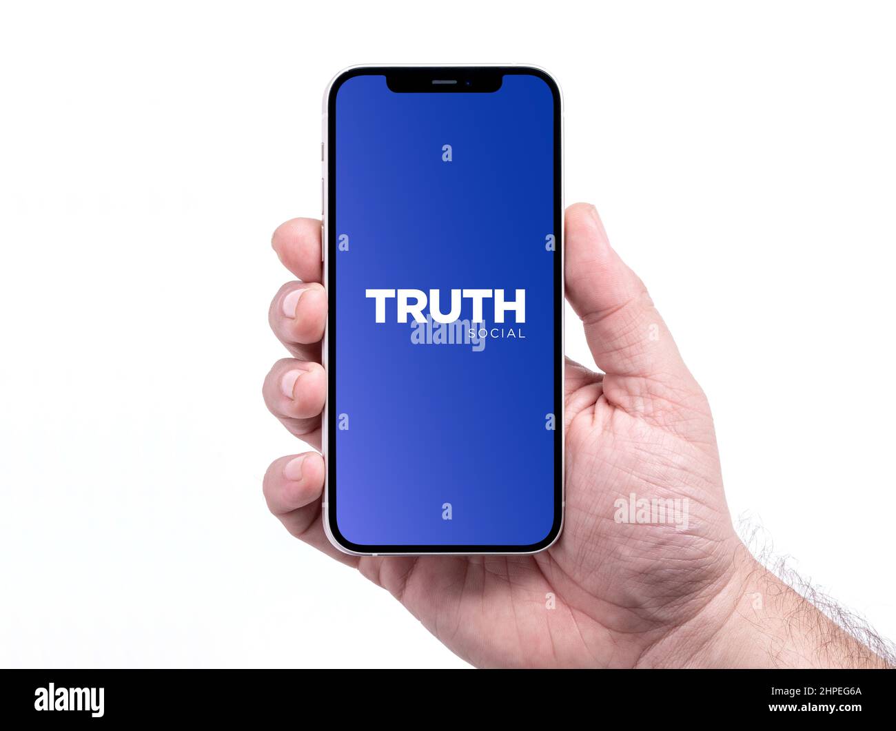 Truth social logo hi-res stock photography and images - Alamy