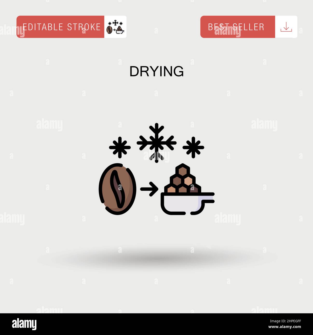 Drying Simple vector icon Stock Vector Image & Art - Alamy