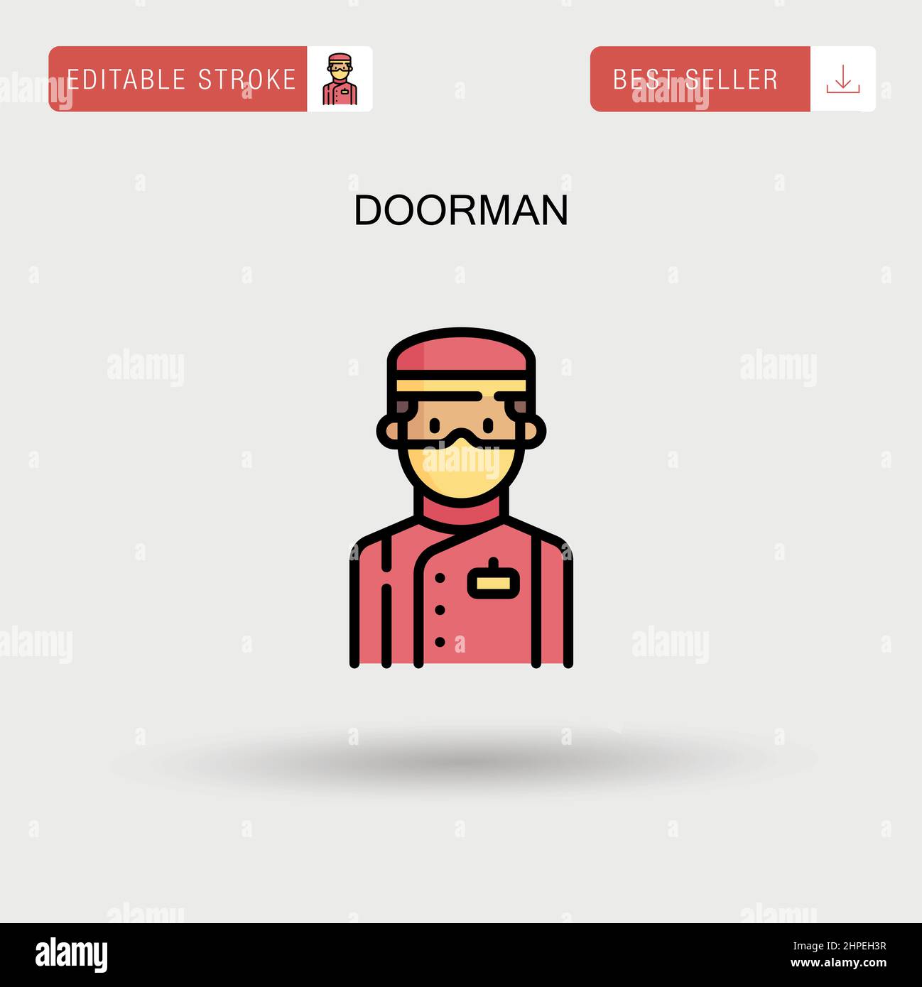 Doorman uniform hi-res stock photography and images - Alamy