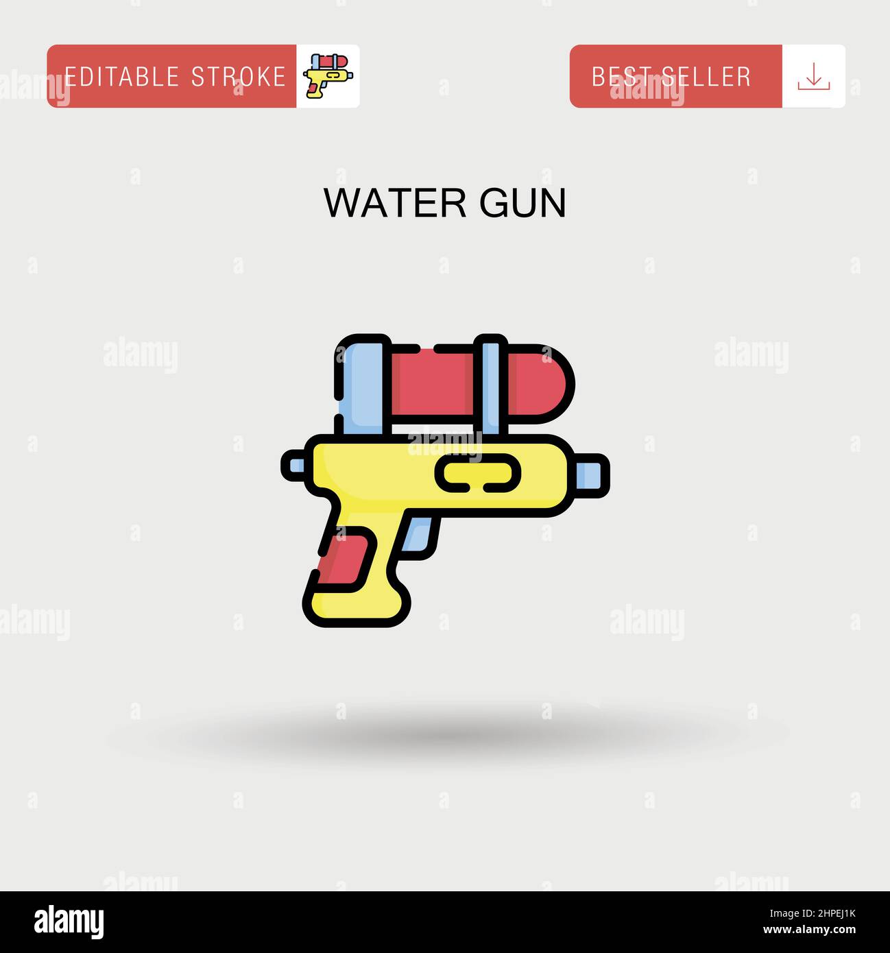 Color play sea water Stock Vector Images - Alamy