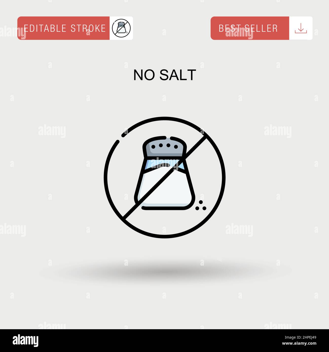 No salt cooking Stock Vector Images - Alamy