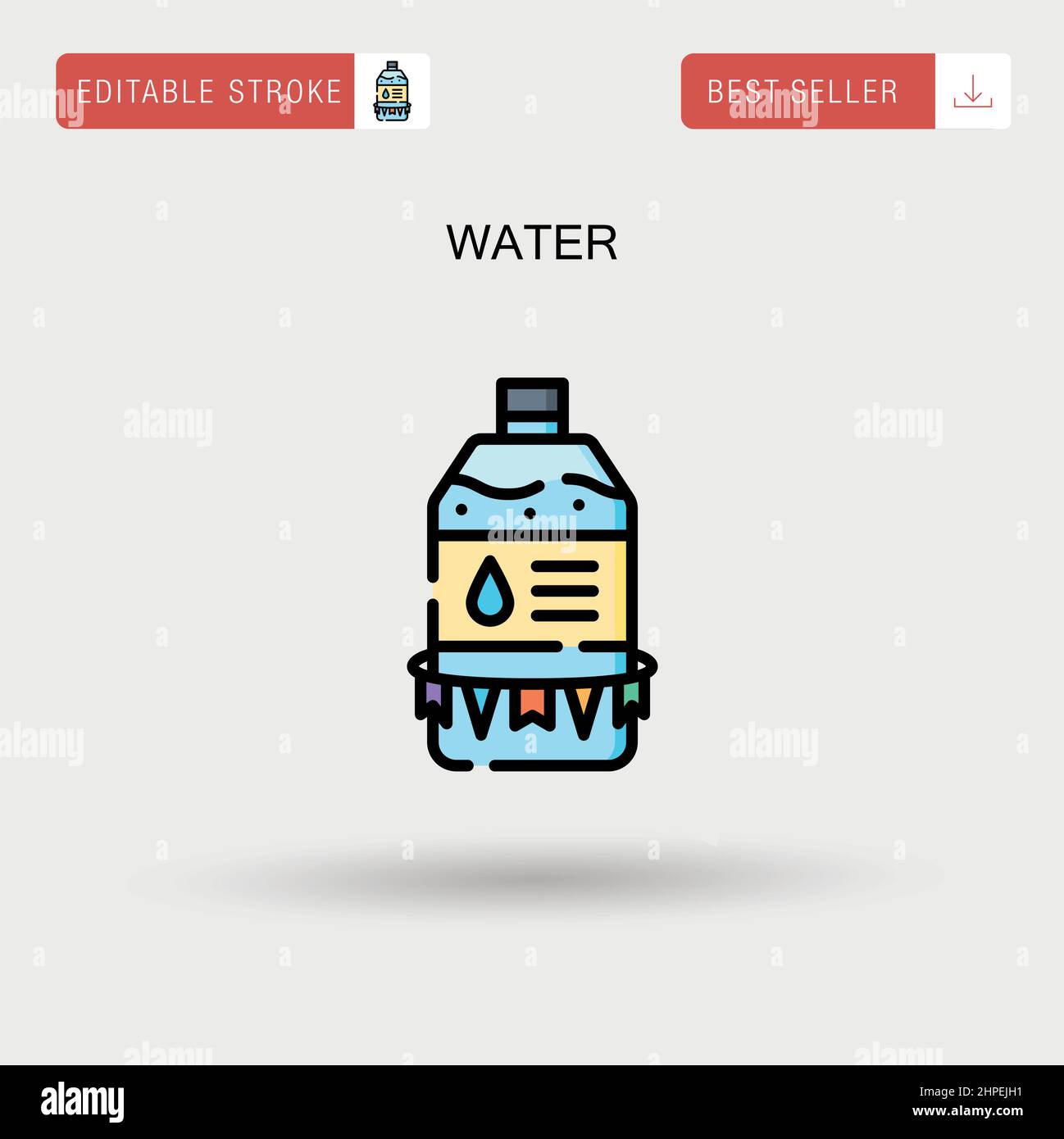 White water motion Stock Vector Images - Alamy