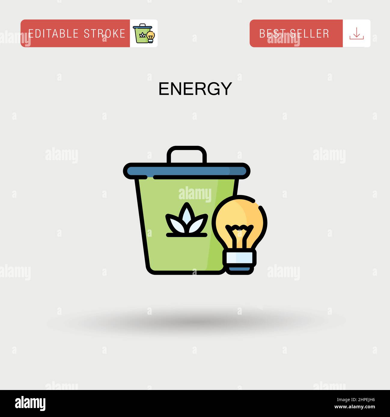 Energy Simple vector icon Stock Vector Image & Art - Alamy
