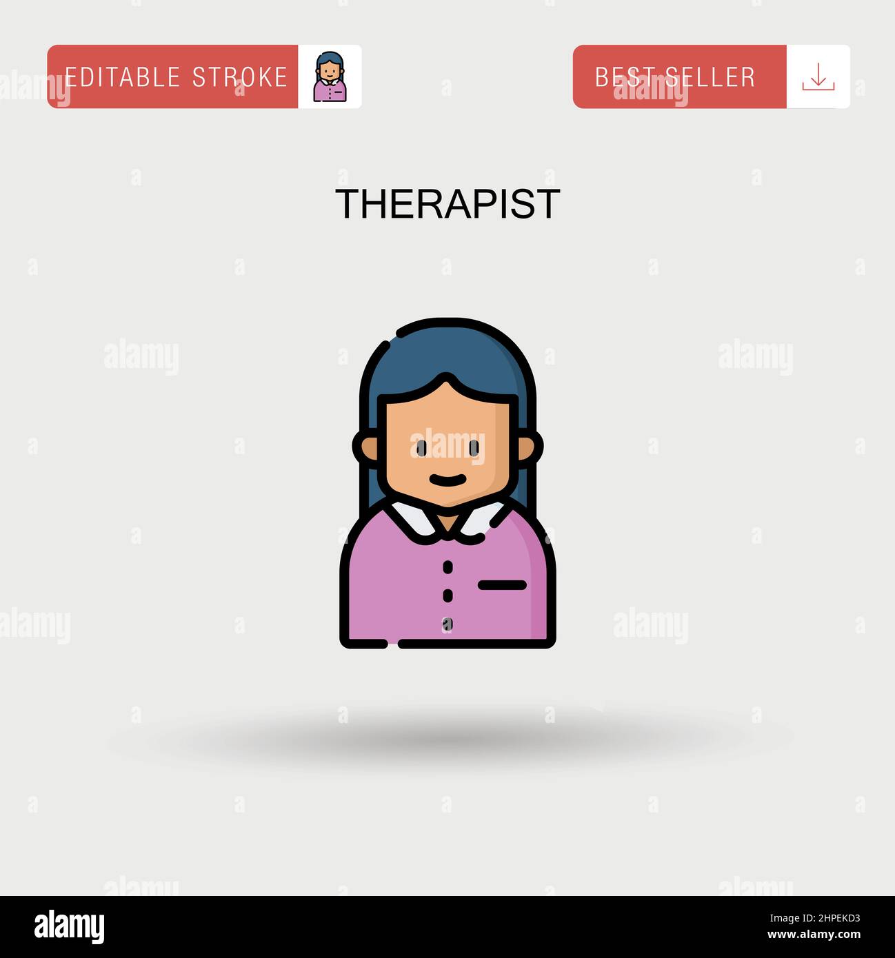 Therapist Stock Vector Images - Alamy