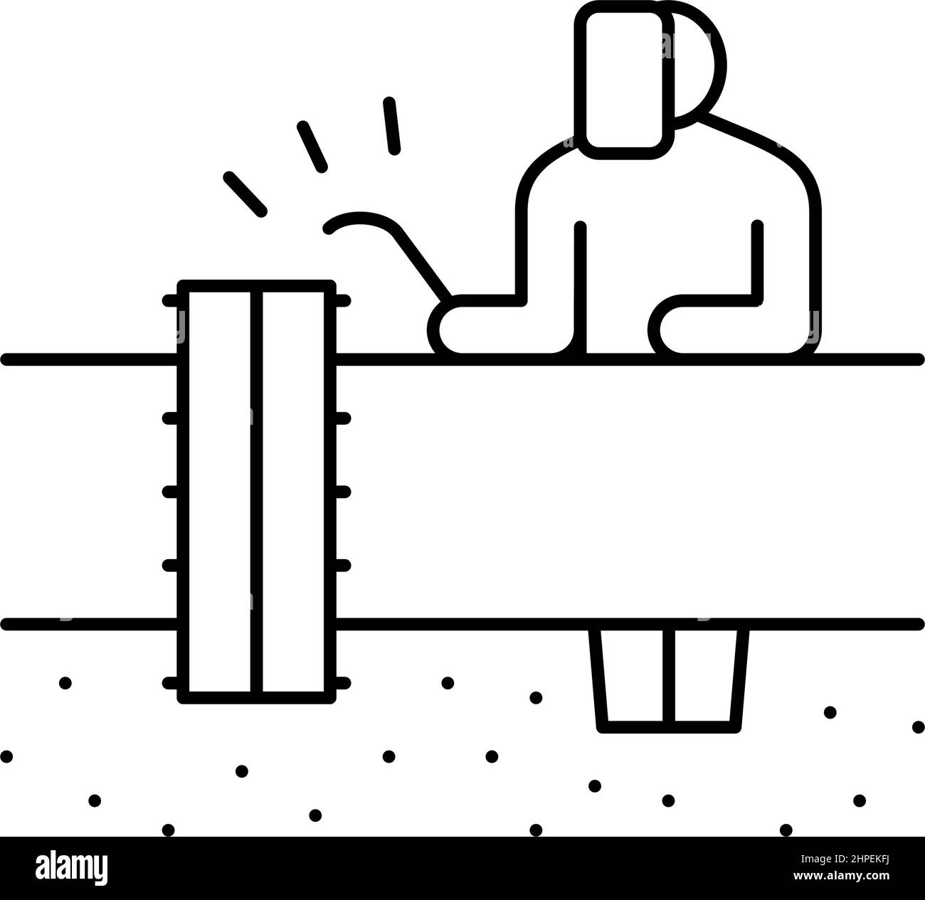 Welding truck Cut Out Stock Images & Pictures - Alamy