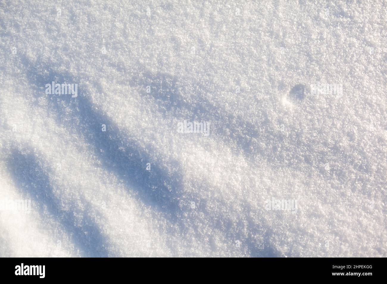 Clean, white snow close up. Winter background. Snow surface Stock Photo ...