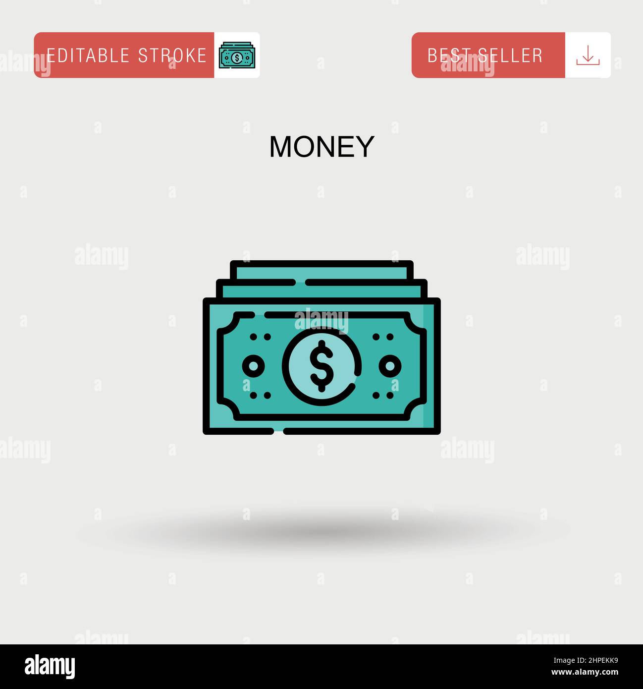Money Simple vector icon Stock Vector Image & Art - Alamy