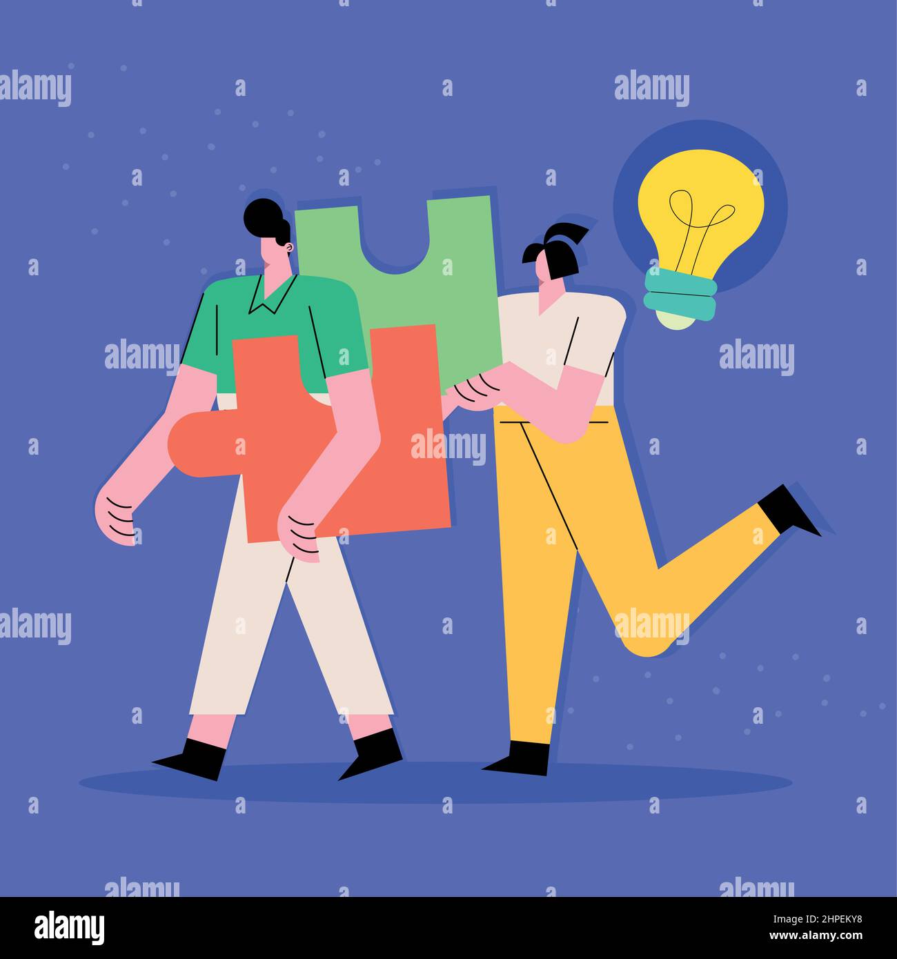 Innovative pieces Stock Vector Images - Alamy