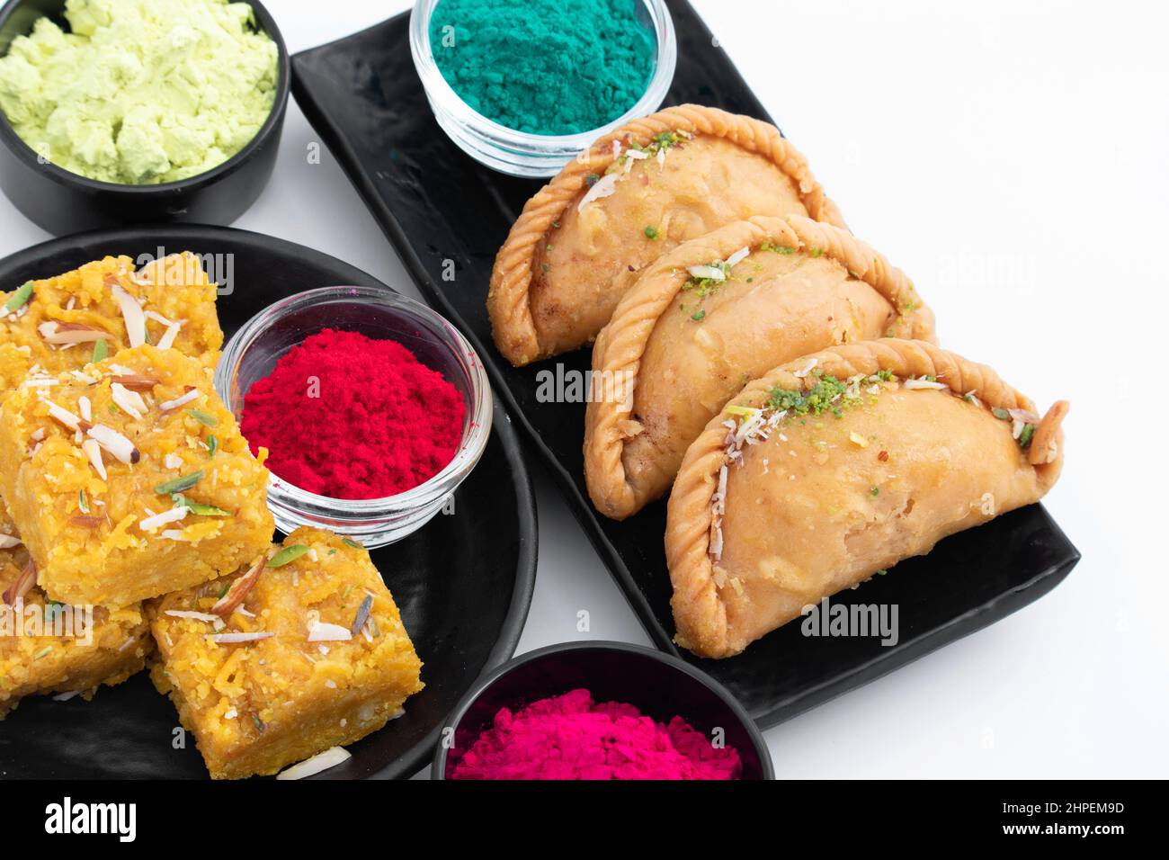 Pink gulal hi-res stock photography and images - Alamy