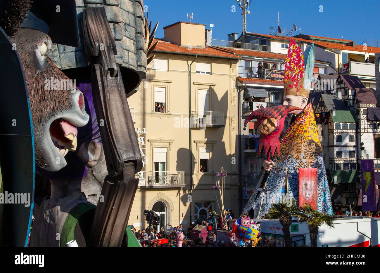 Viareggio, Tuscany, Italy. 20th Feb, 2022. First category allegorical ...