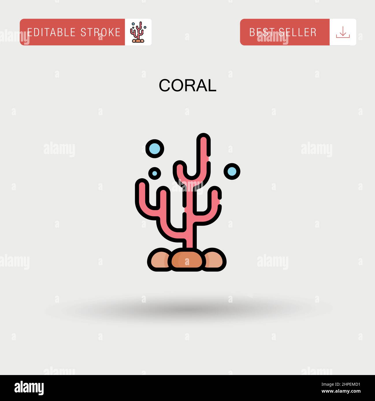 Coral reef ocean sea Stock Vector Images - Alamy