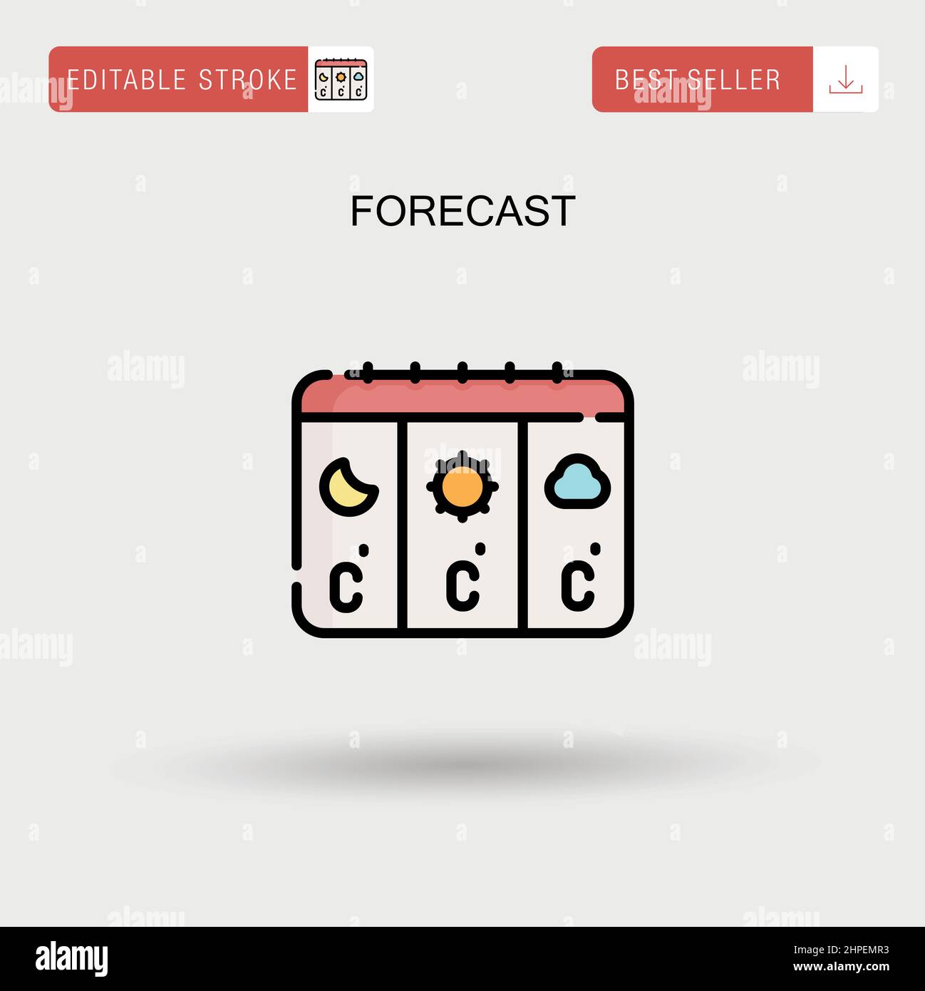 Weather forecast background Stock Vector Images - Alamy