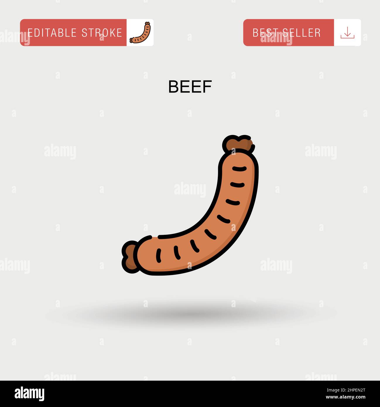 Prime cut beef Stock Vector Images - Alamy