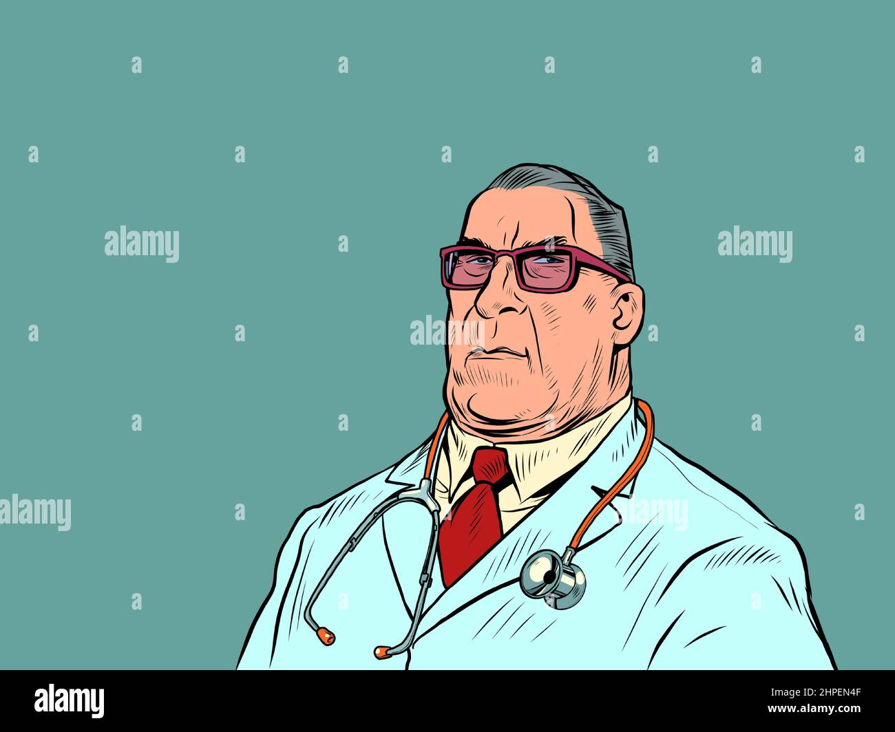 Hospital portrait Stock Vector Images - Alamy
