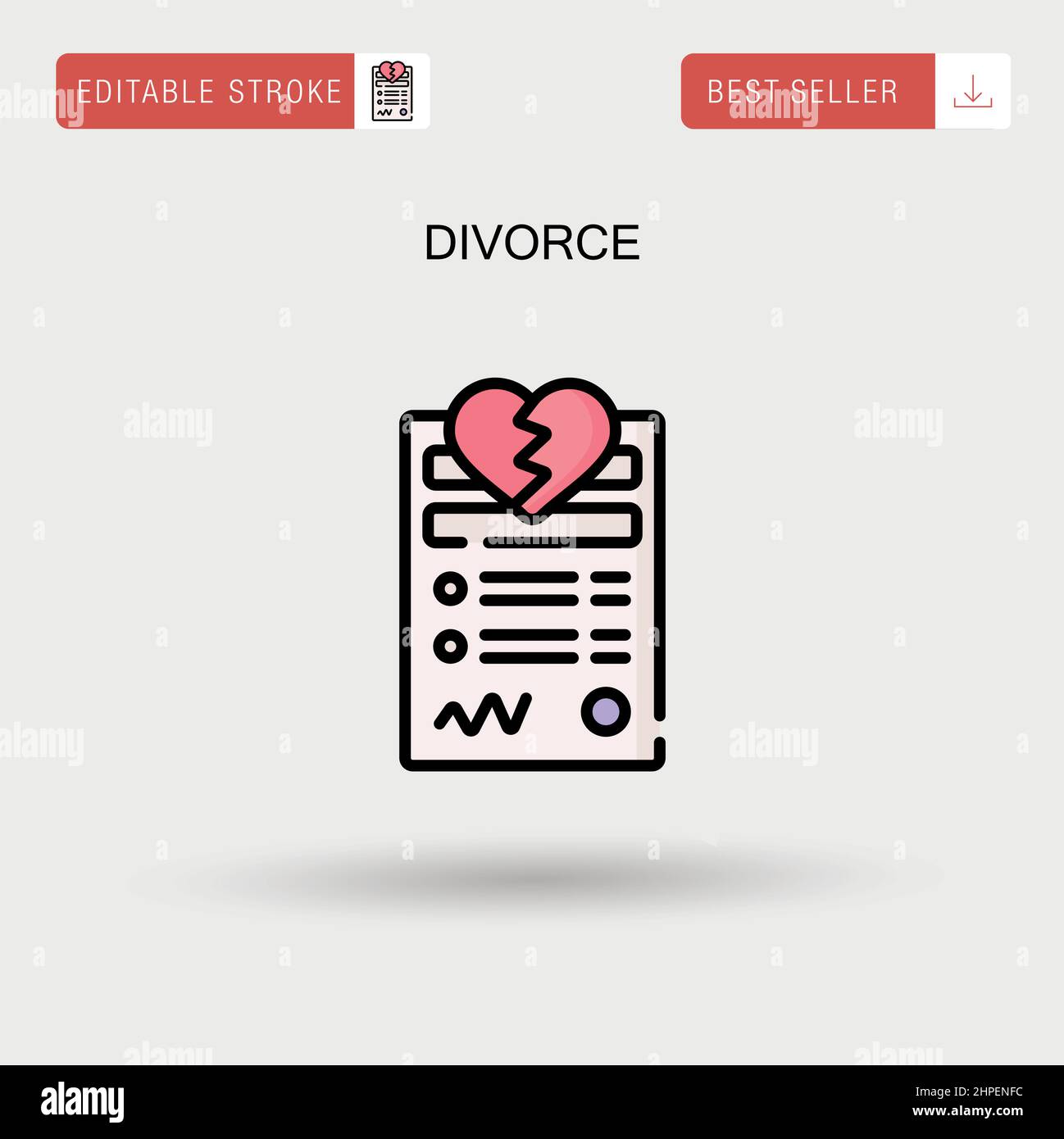 Divorced man Stock Vector Images - Alamy