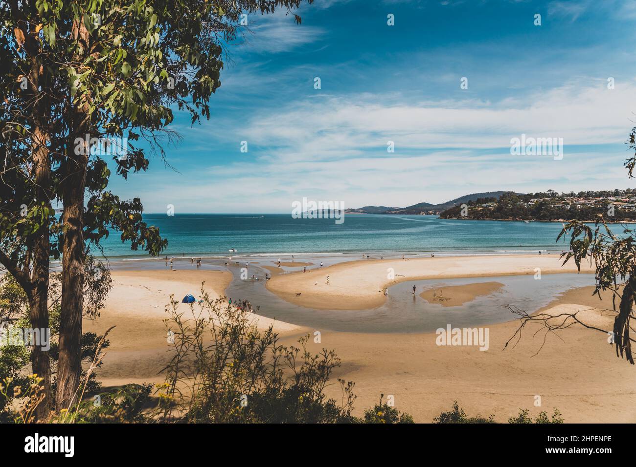 HOBART, TASMANIA - 19th February, 2022: beautiful scenary of the ...