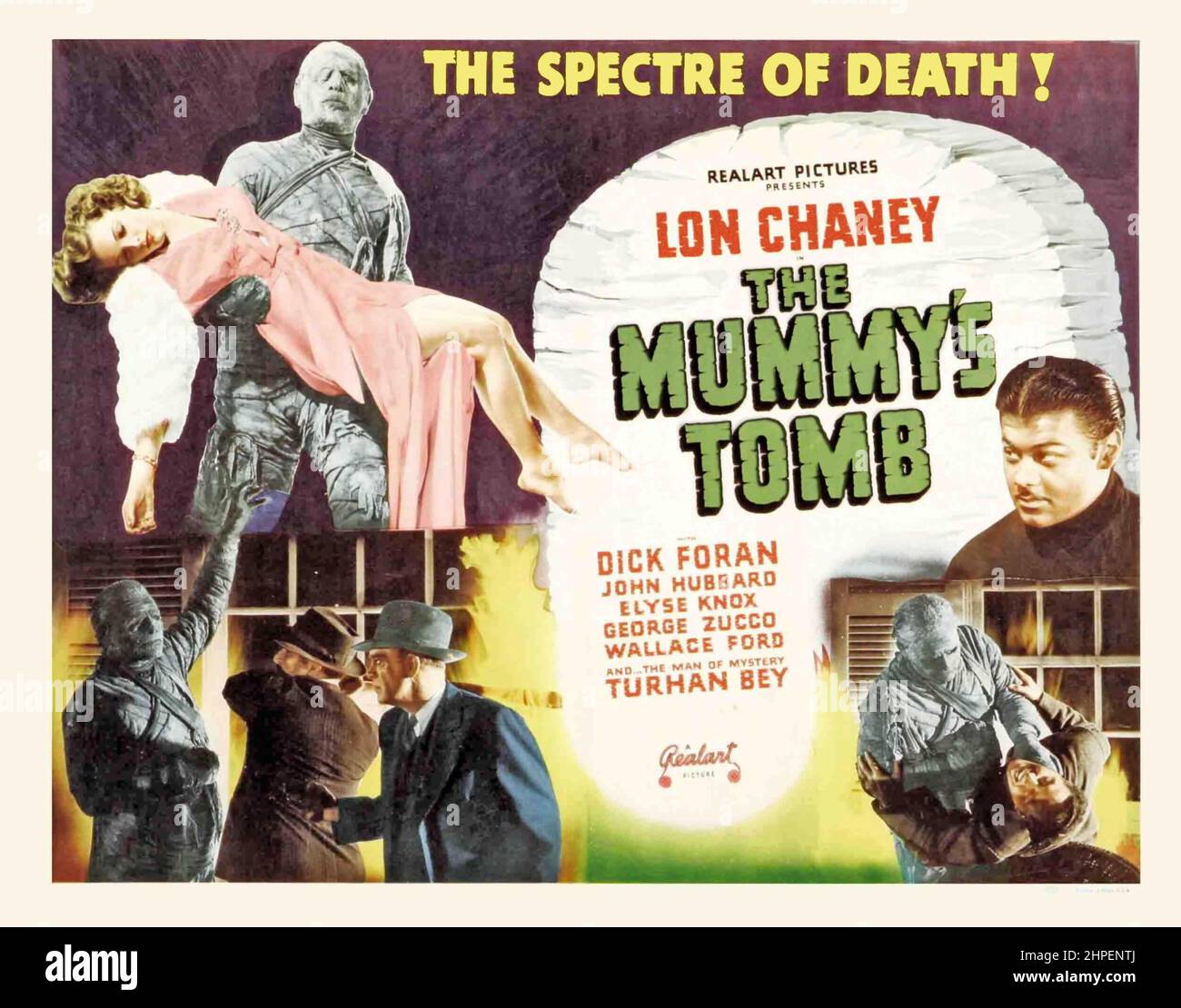 LON CHANEY JR. in THE MUMMY'S TOMB (1942), directed by HAROLD YOUNG ...