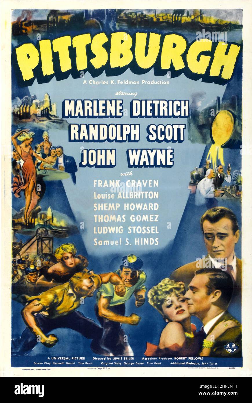 PITTSBURGH (1942), directed by LEWIS SEILER. Credit: UNIVERSAL PICTURES ...