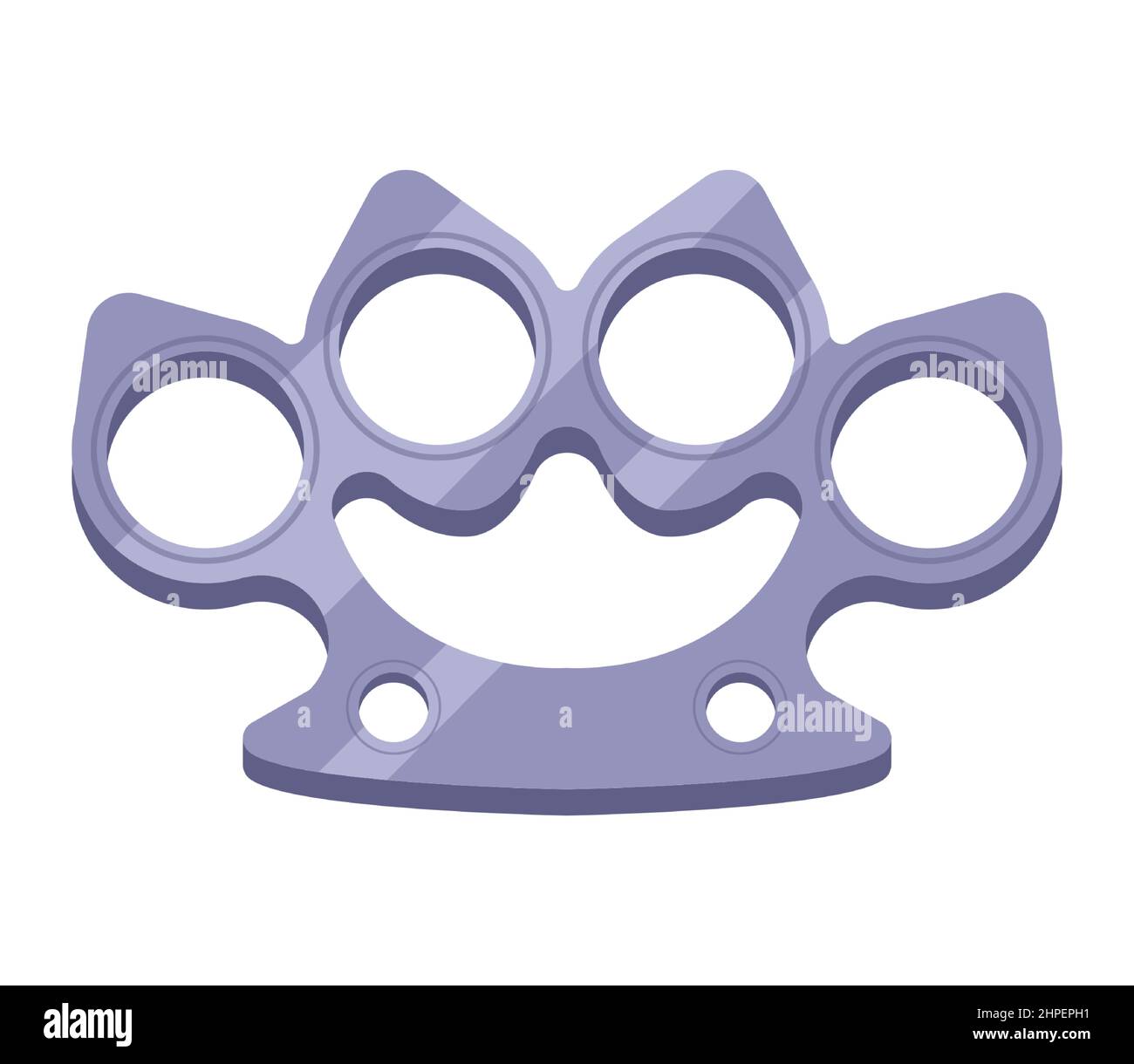 Hooligan knuckle duster Stock Vector Images - Alamy