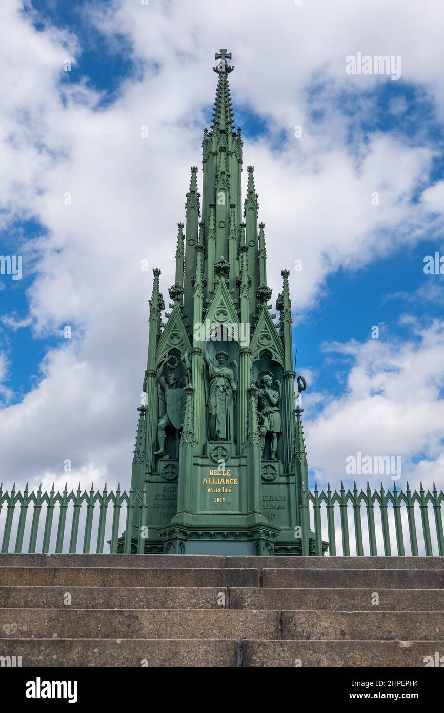 Berlin, Germany, Prussian National Monument for the Liberation Wars ...