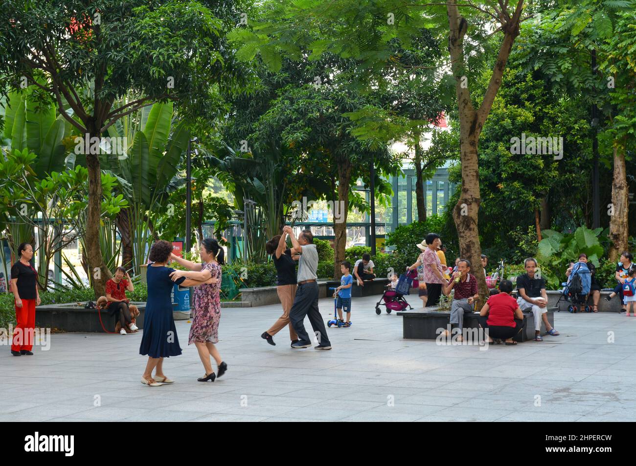 Shenzhen people park hi-res stock photography and images - Alamy