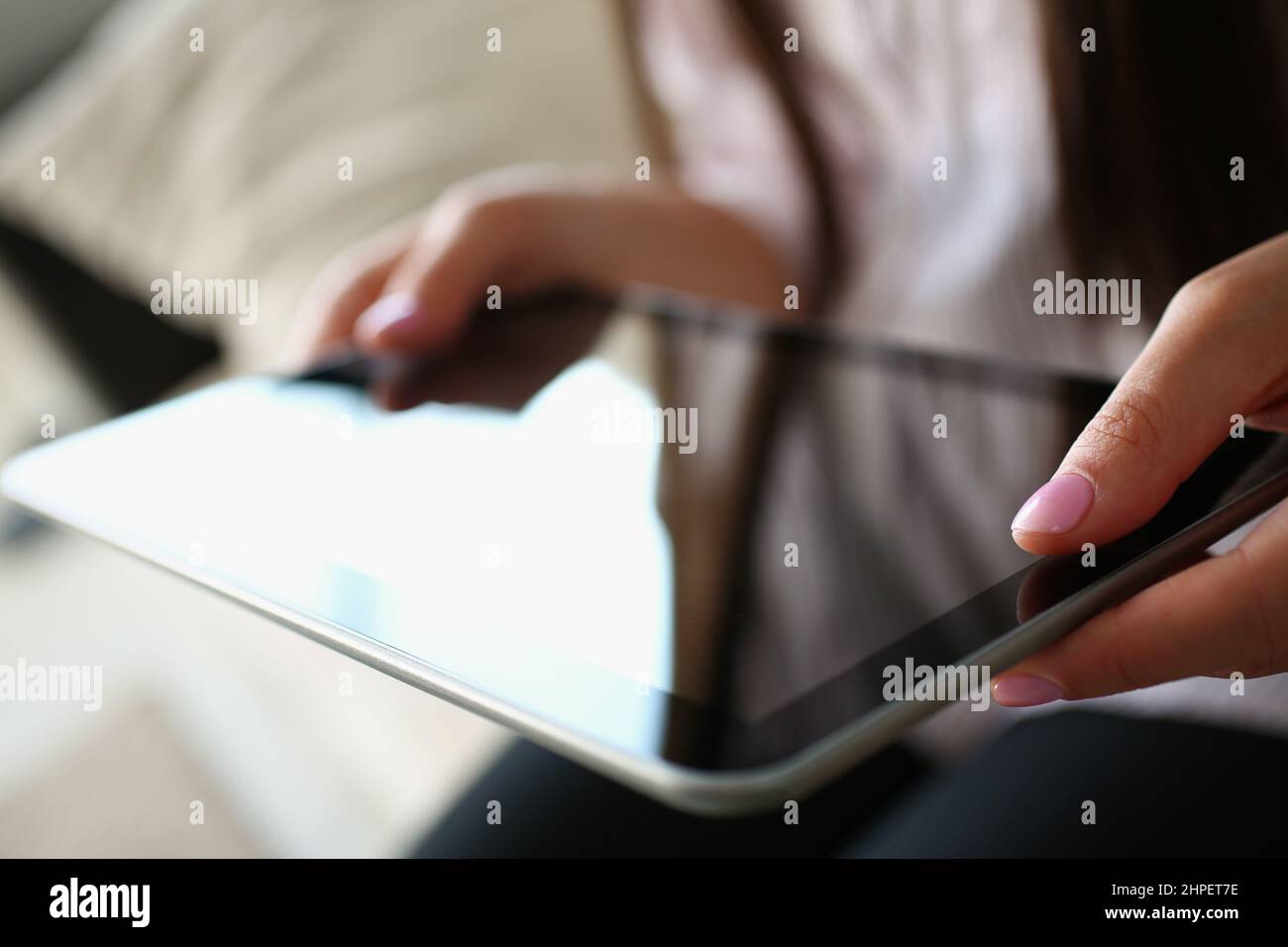 Digital tablet screen macro hi-res stock photography and images - Alamy