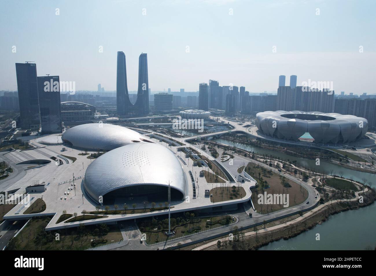 Hangzhou olympic sports center hi-res stock photography and images - Alamy