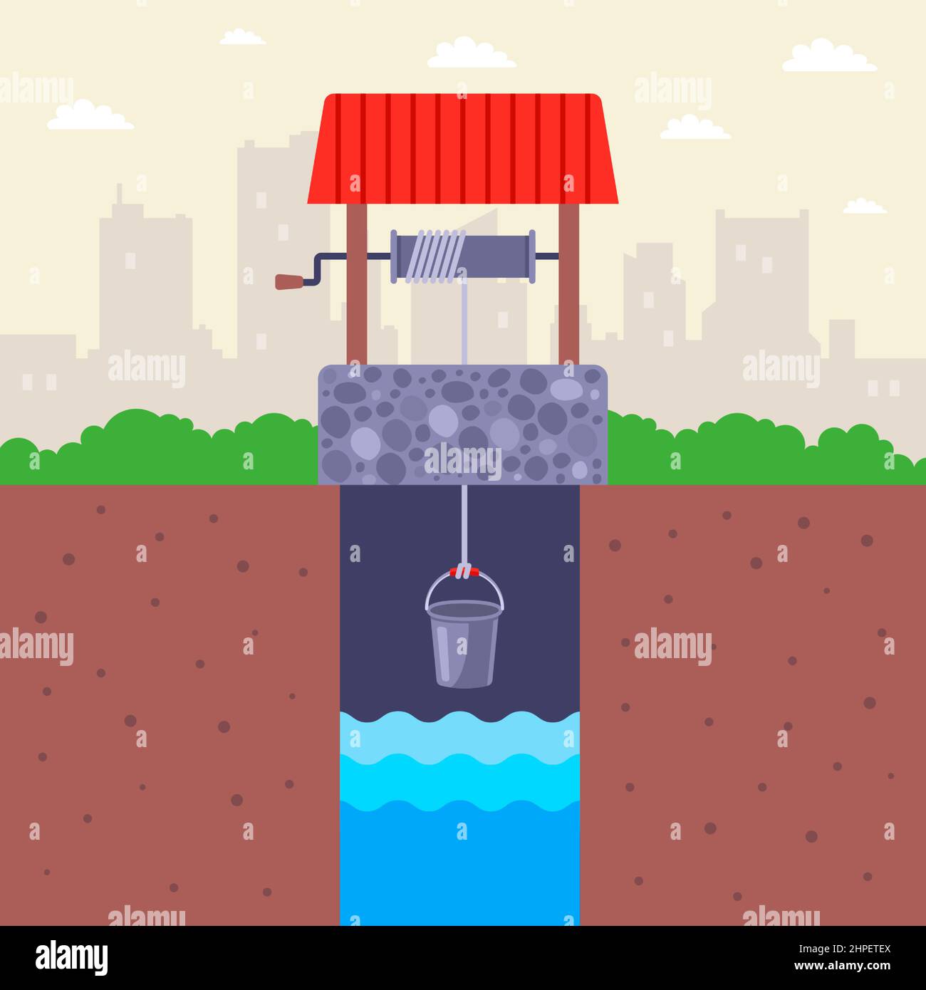 City periphery Stock Vector Images - Alamy