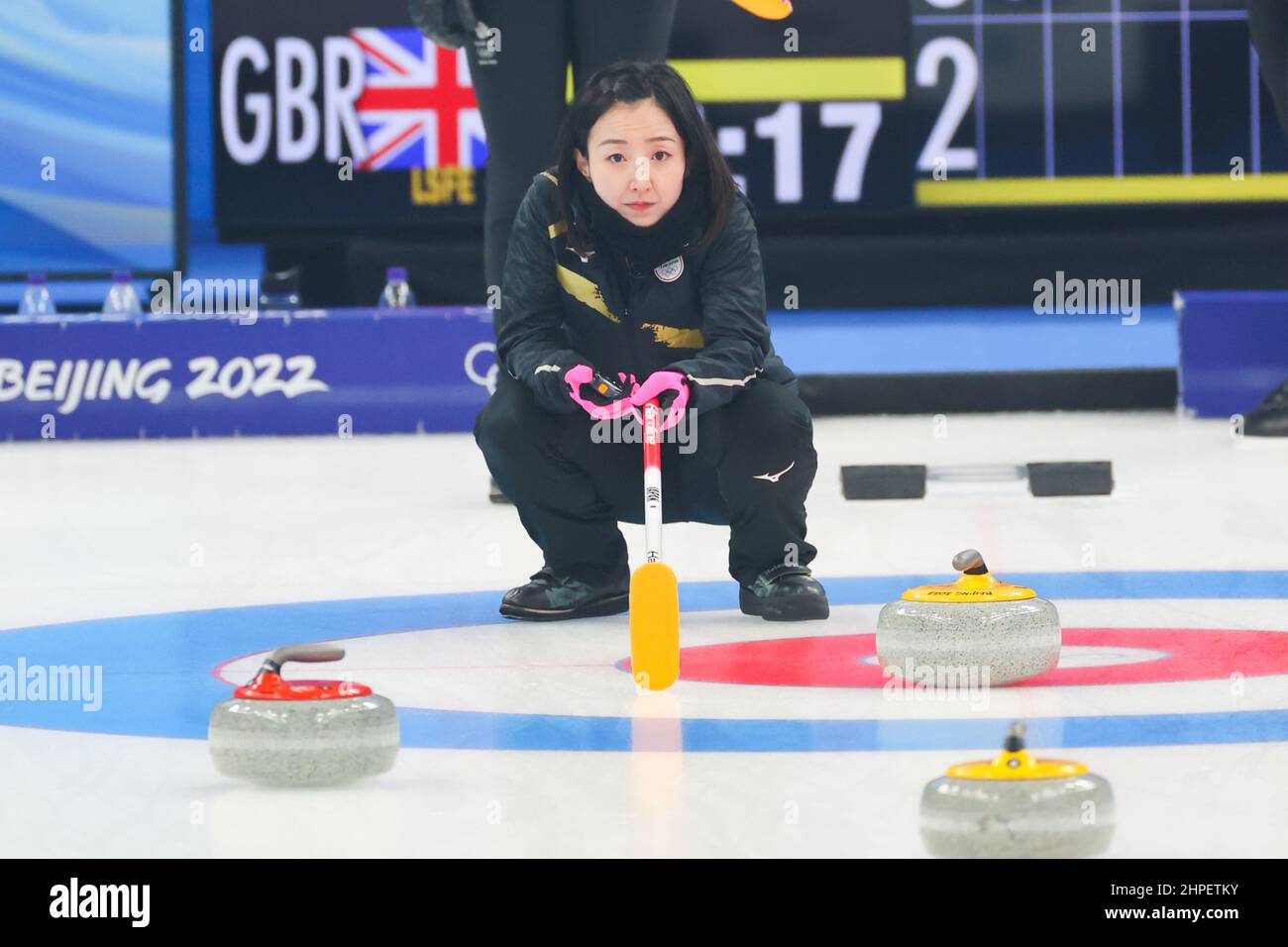 Satsuki Fujisawa (JPN), FEBRUARY 20, 2022 - Curling : Women's Final ...