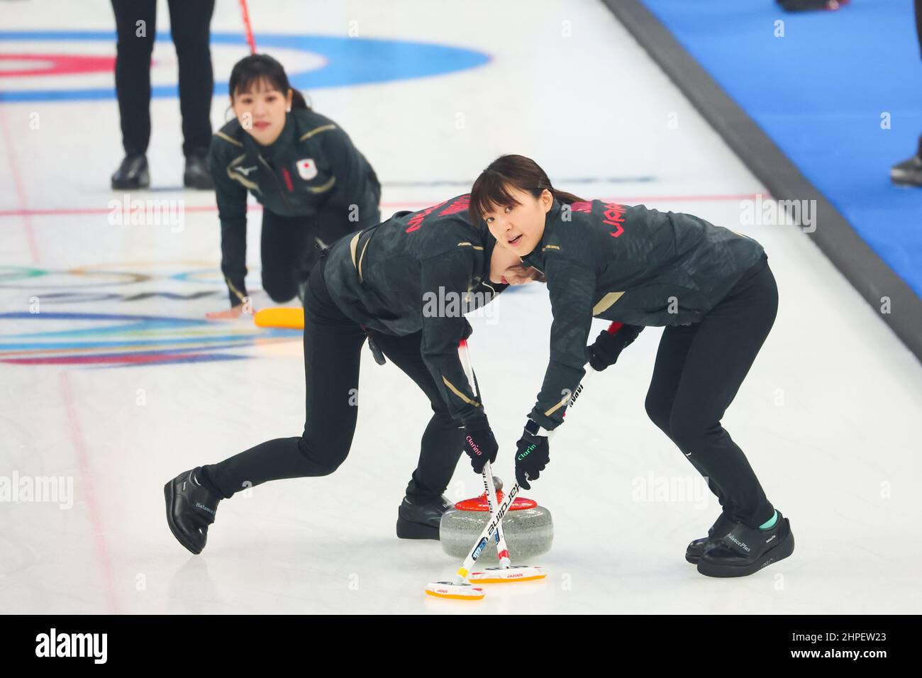 Beijing, China. 20th Feb, 2022. Yumi Suzuki (JPN) Curling : Women's ...