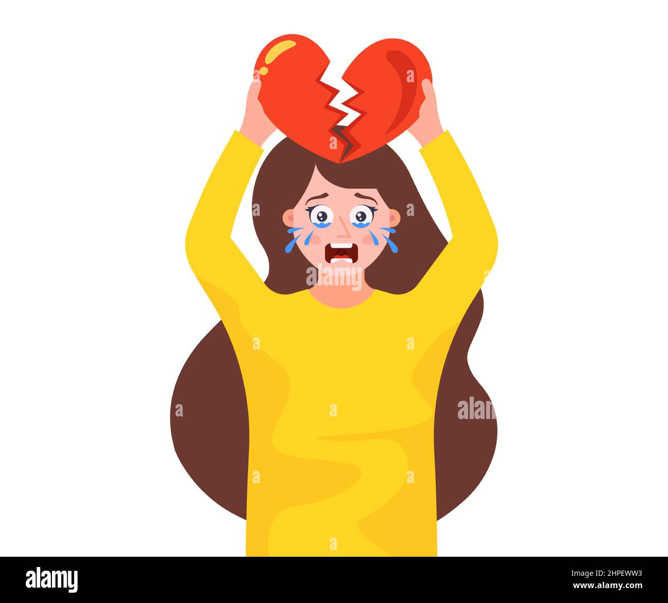 Breaking breakup Stock Vector Images - Alamy