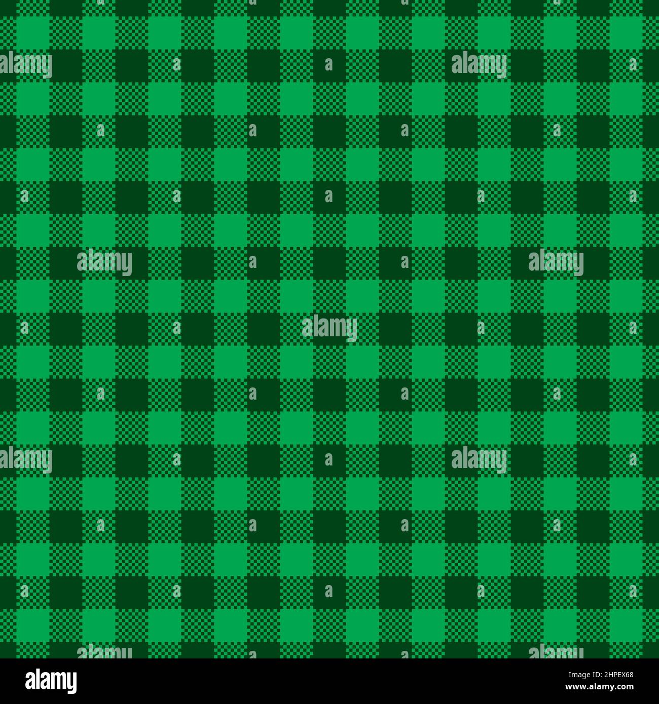St. Patrick's Day seamless pattern. Tileable vector background in Irish ...