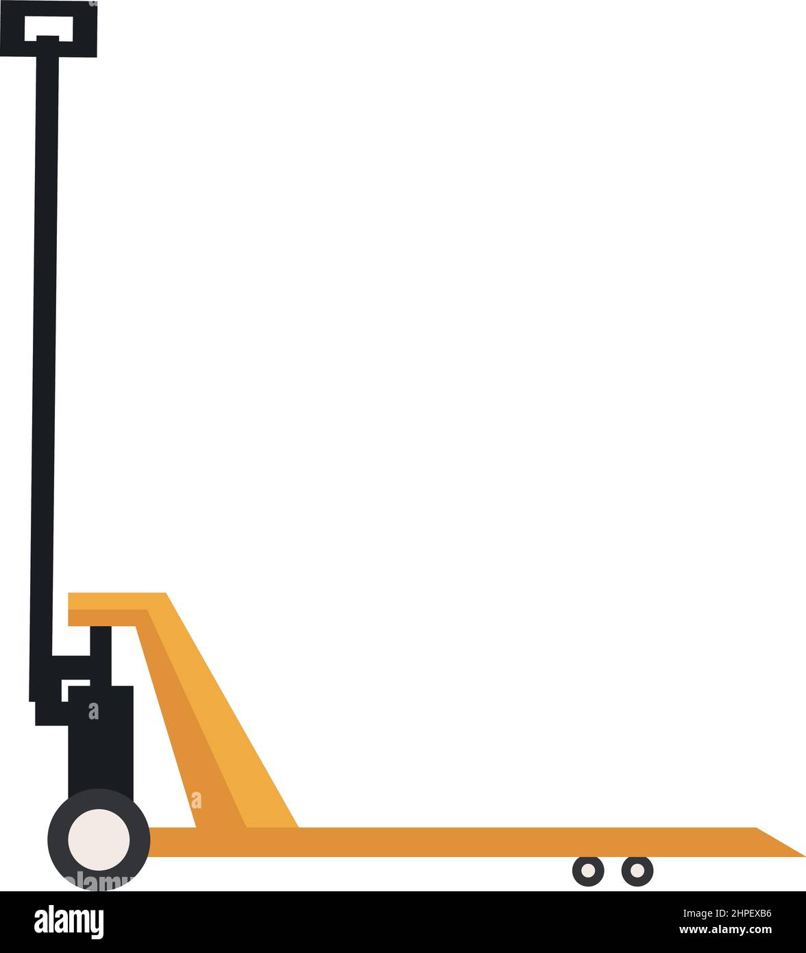 Hydraulic jack heavy load Stock Vector Images - Alamy