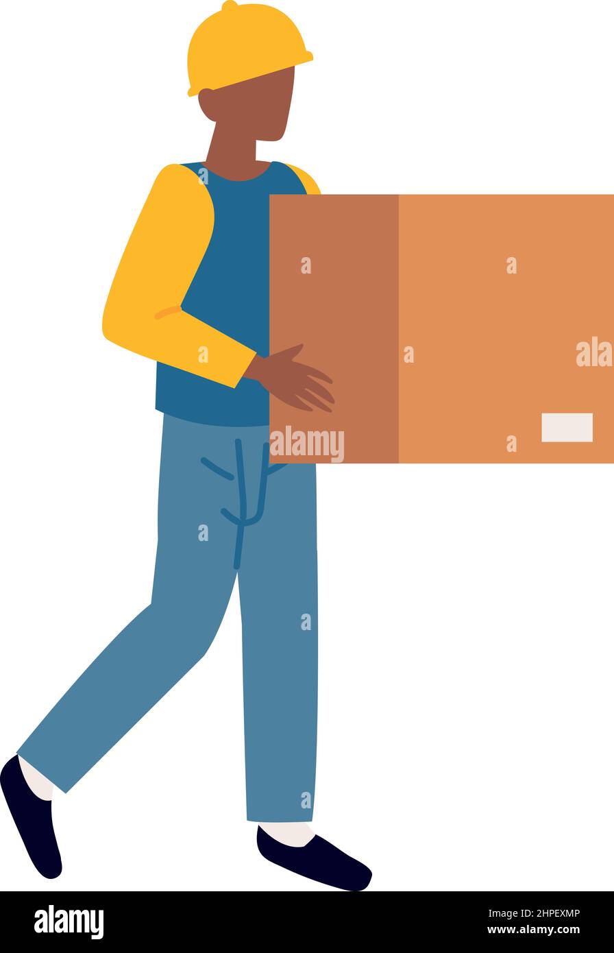 warehouse employee character Stock Vector Image & Art - Alamy
