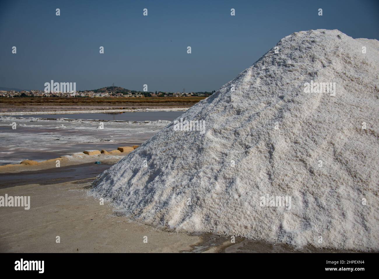 Europe,Italy,Sicily, Marsala, salwater basins Stock Photo - Alamy