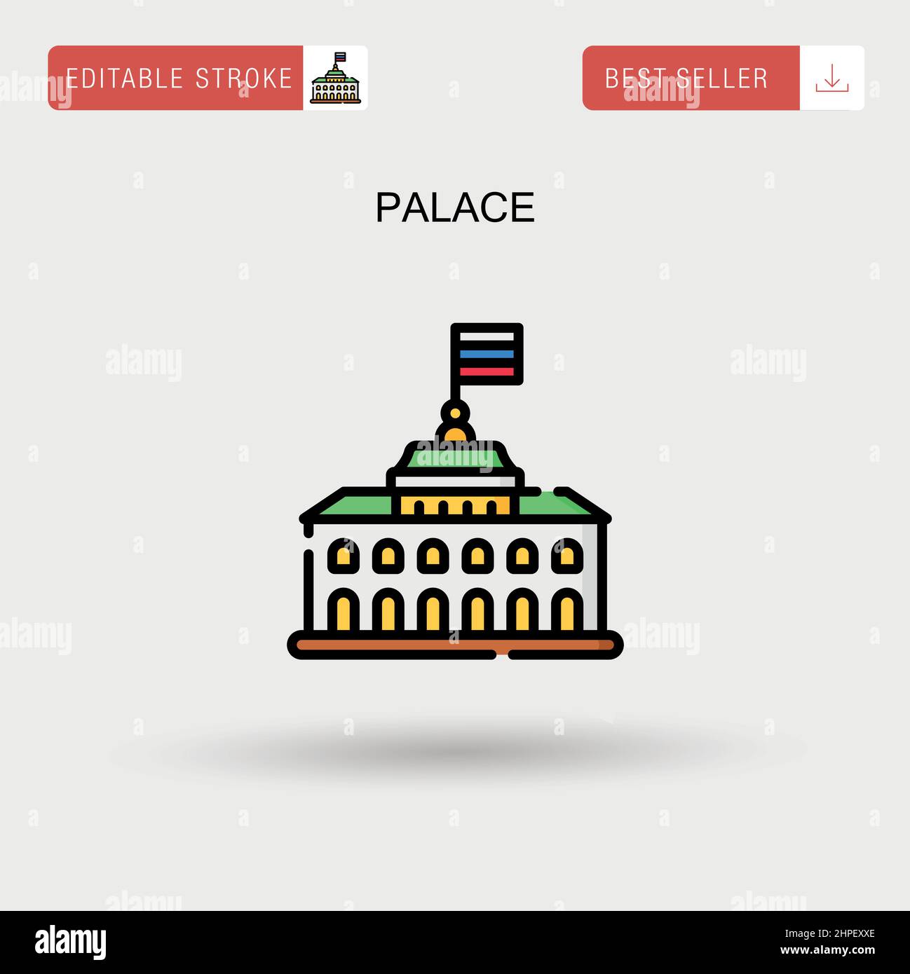 City palace of culture Stock Vector Images - Alamy
