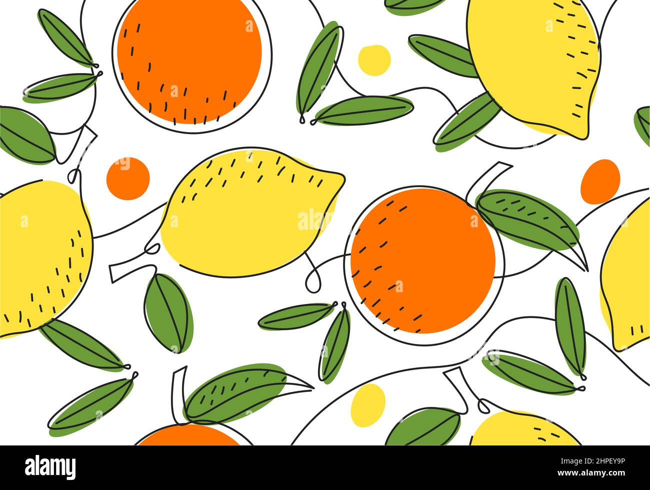 Orange fruit line art hi-res stock photography and images - Alamy