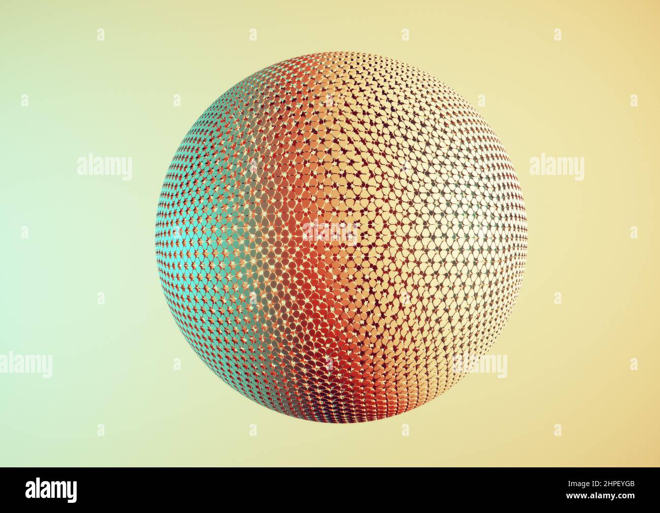 3d polygon mesh sphere hi-res stock photography and images - Alamy