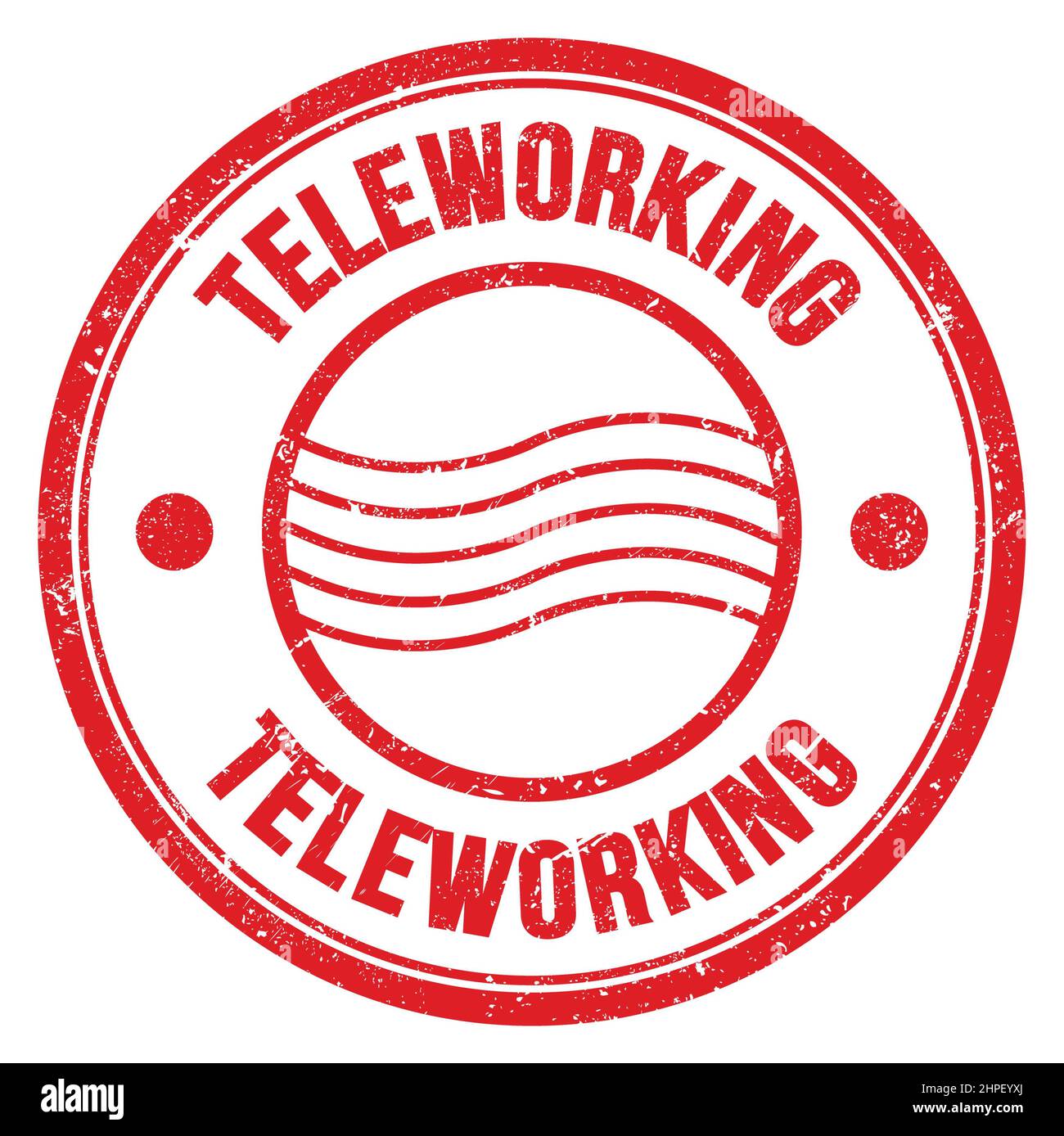 Teleworking stamp hi-res stock photography and images - Alamy