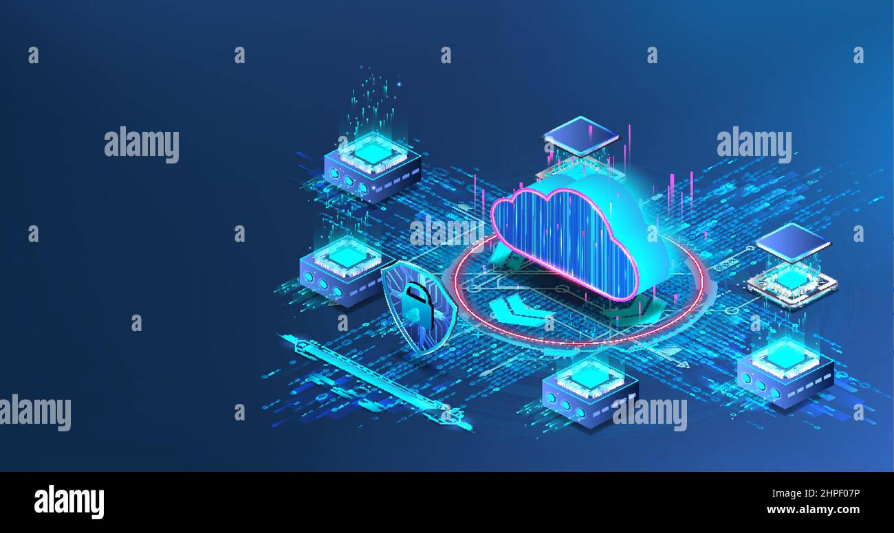 Cloud storage. Isometric banner Stock Vector Image & Art - Alamy Cloud storage. Isometric banner Stock Vector Image & Art - Alamy