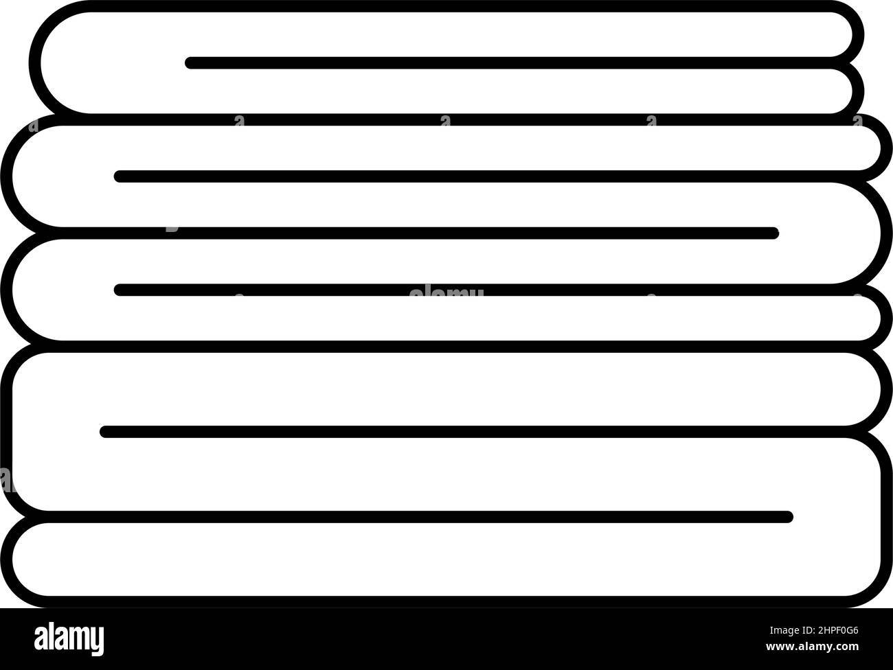 pile textile line icon vector illustration Stock Vector Image & Art - Alamy