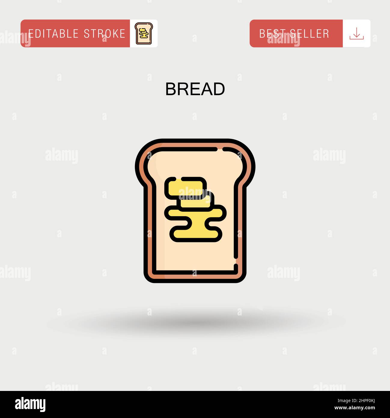 Wheat top view Stock Vector Images - Alamy