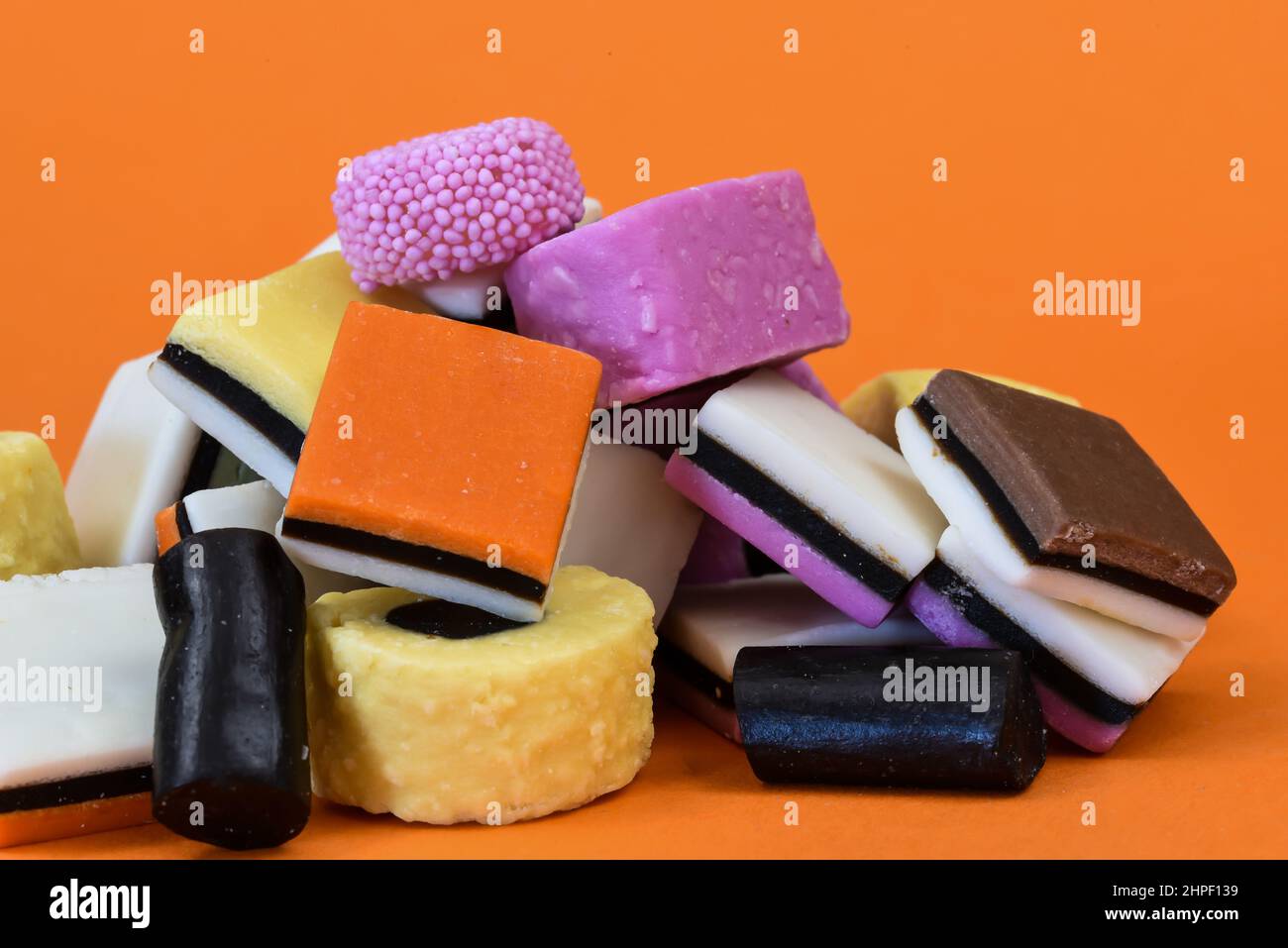 Den Helder, the Netherlands. January 2022. Various types of English ...