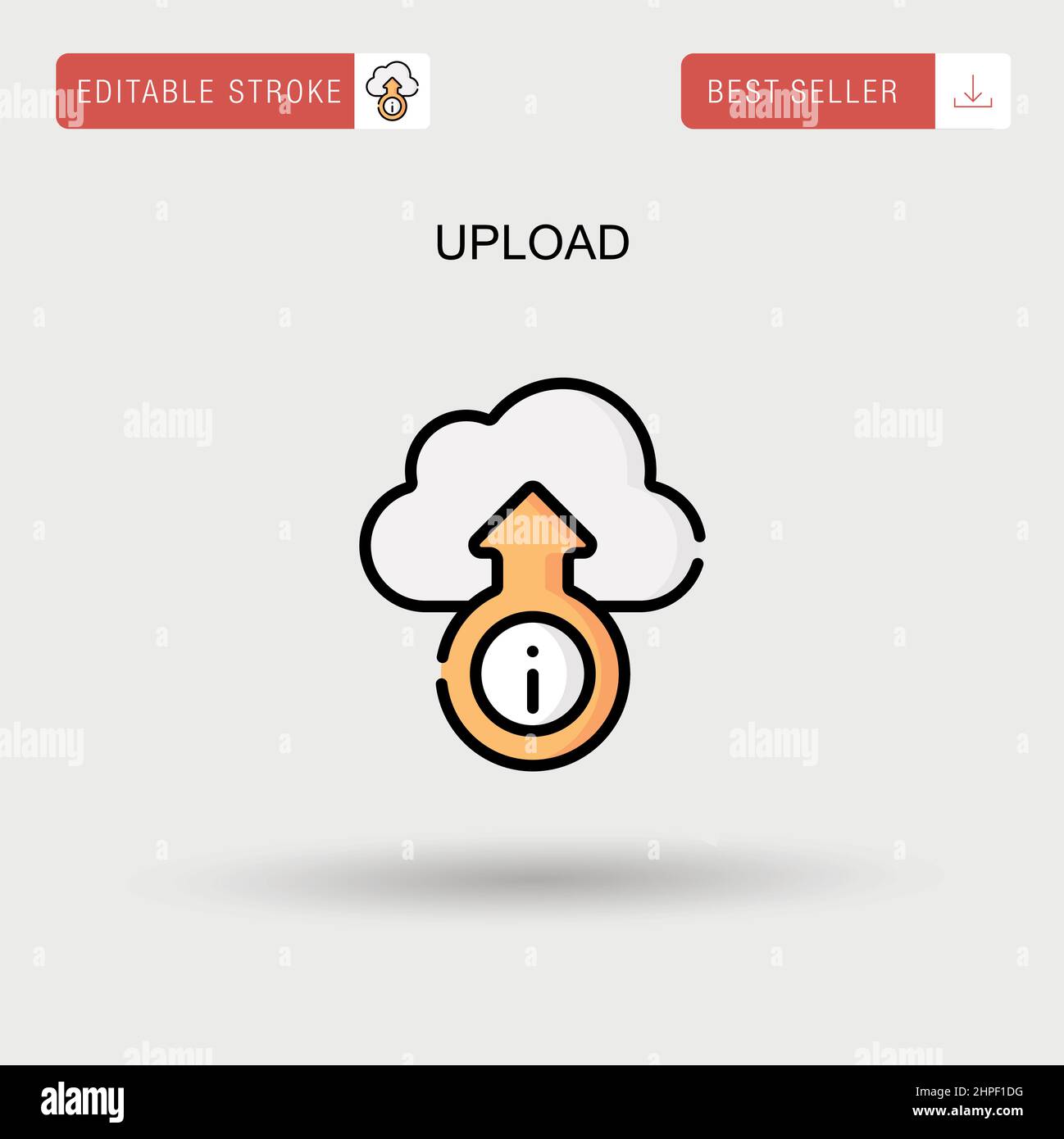 Upload file icon black hi-res stock photography and images - Alamy