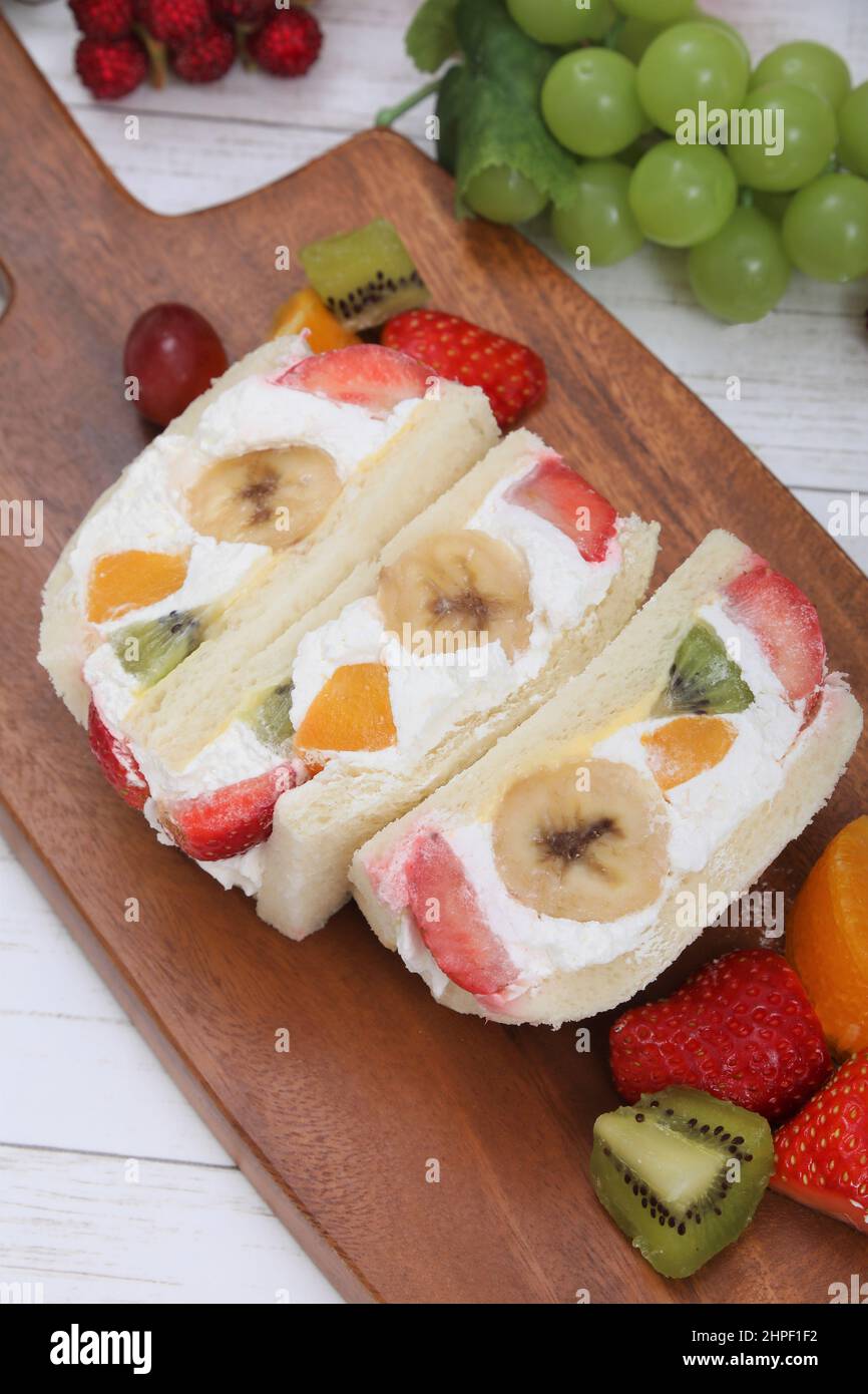 Fruit and sandwich hi-res stock photography and images - Alamy