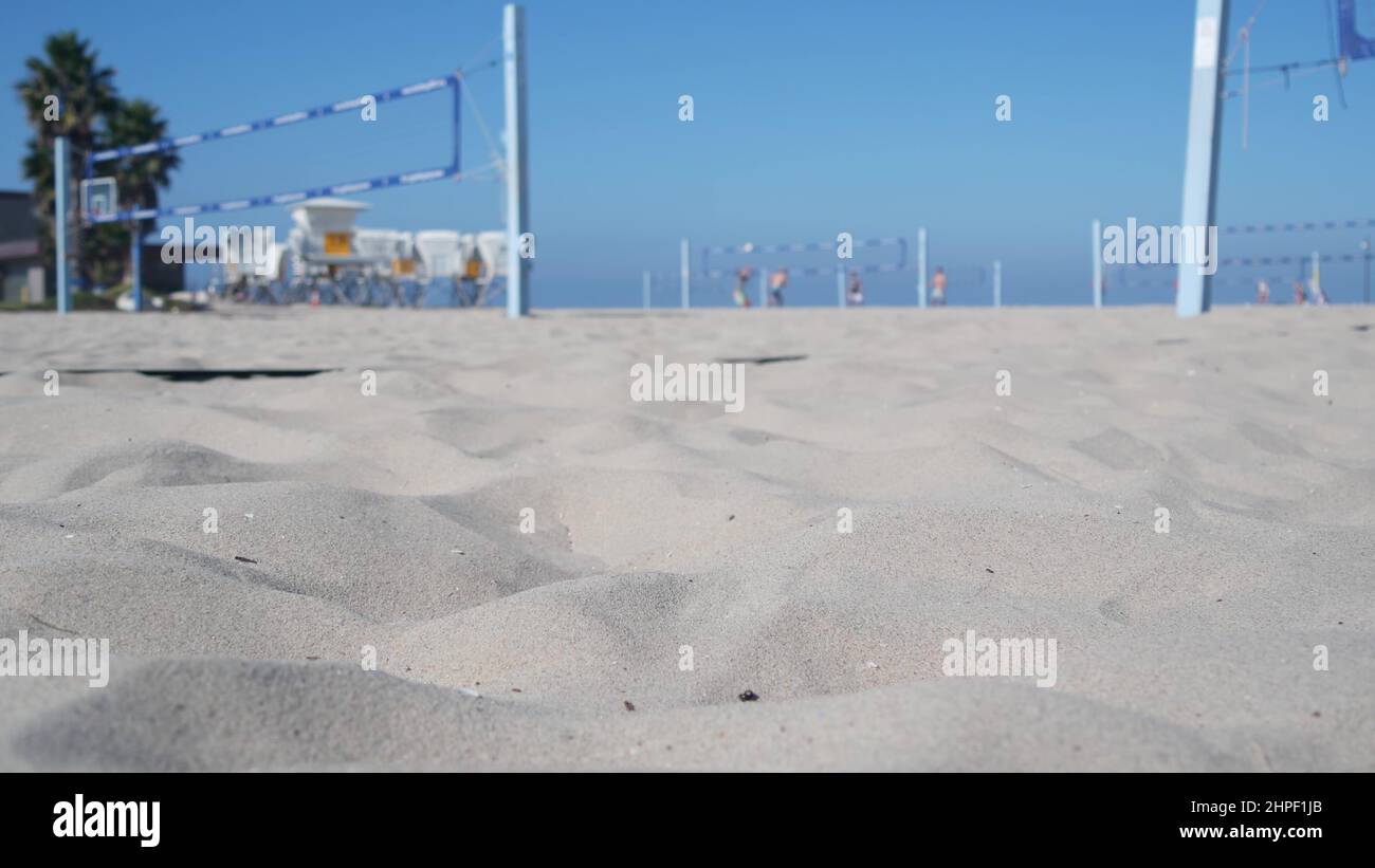 Beach volleyball player palm hi-res stock photography and images - Alamy