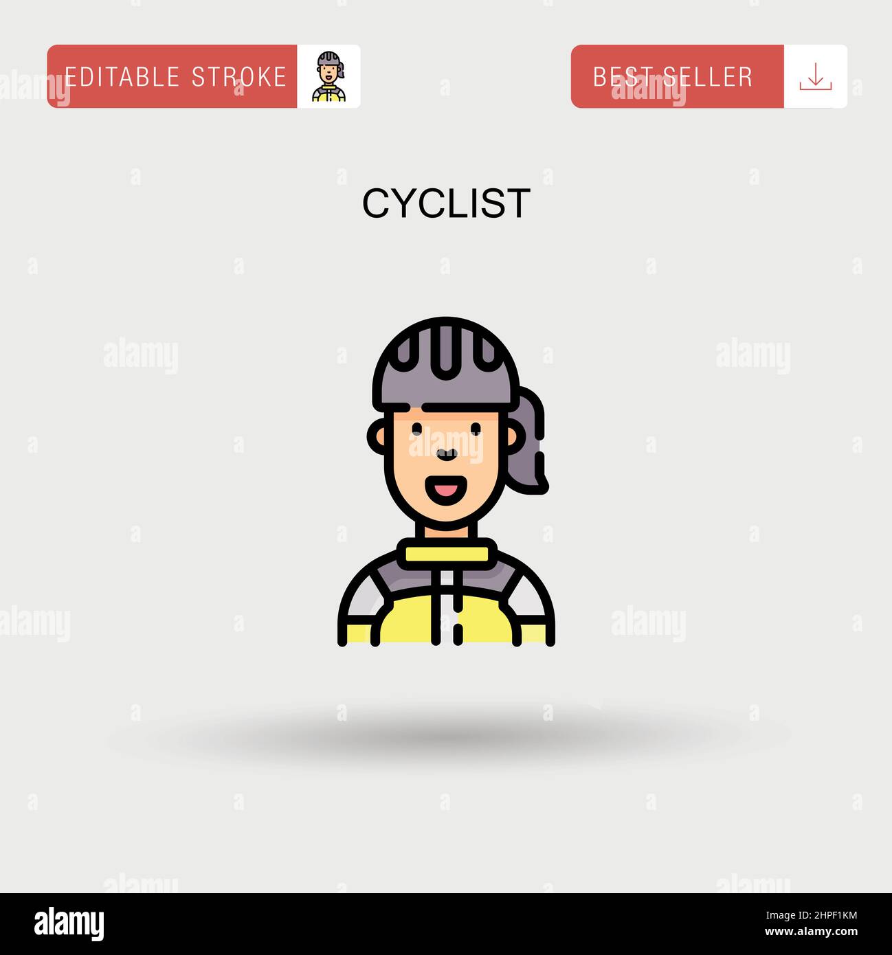 Professional road cyclist Stock Vector Images - Alamy