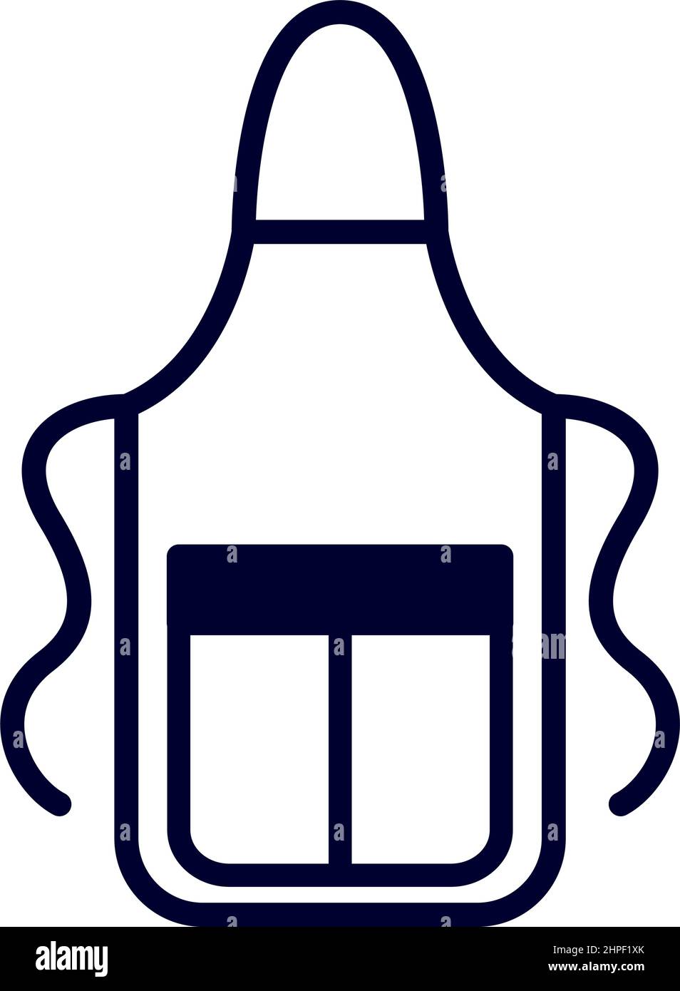 apron icon design Stock Vector Image & Art - Alamy