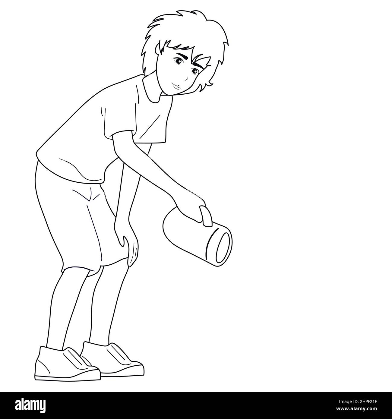 Random road Stock Vector Images - Alamy