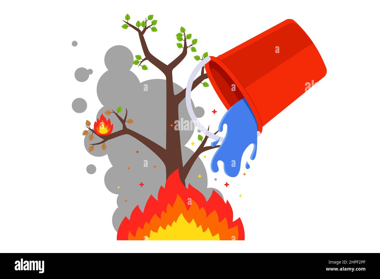 How to put out campfire Cut Out Stock Images & Pictures - Alamy